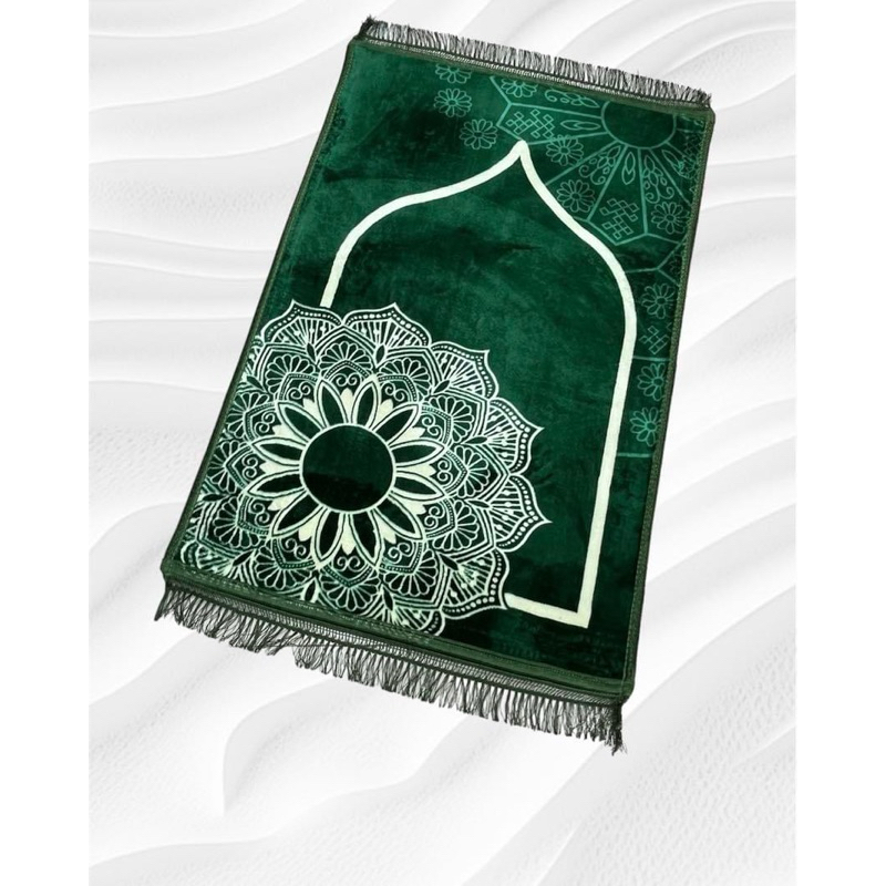 Sajada/ Muslim Prayer Mat with Foam/ 32 INCHES BY 48 INCHES | Shopee ...