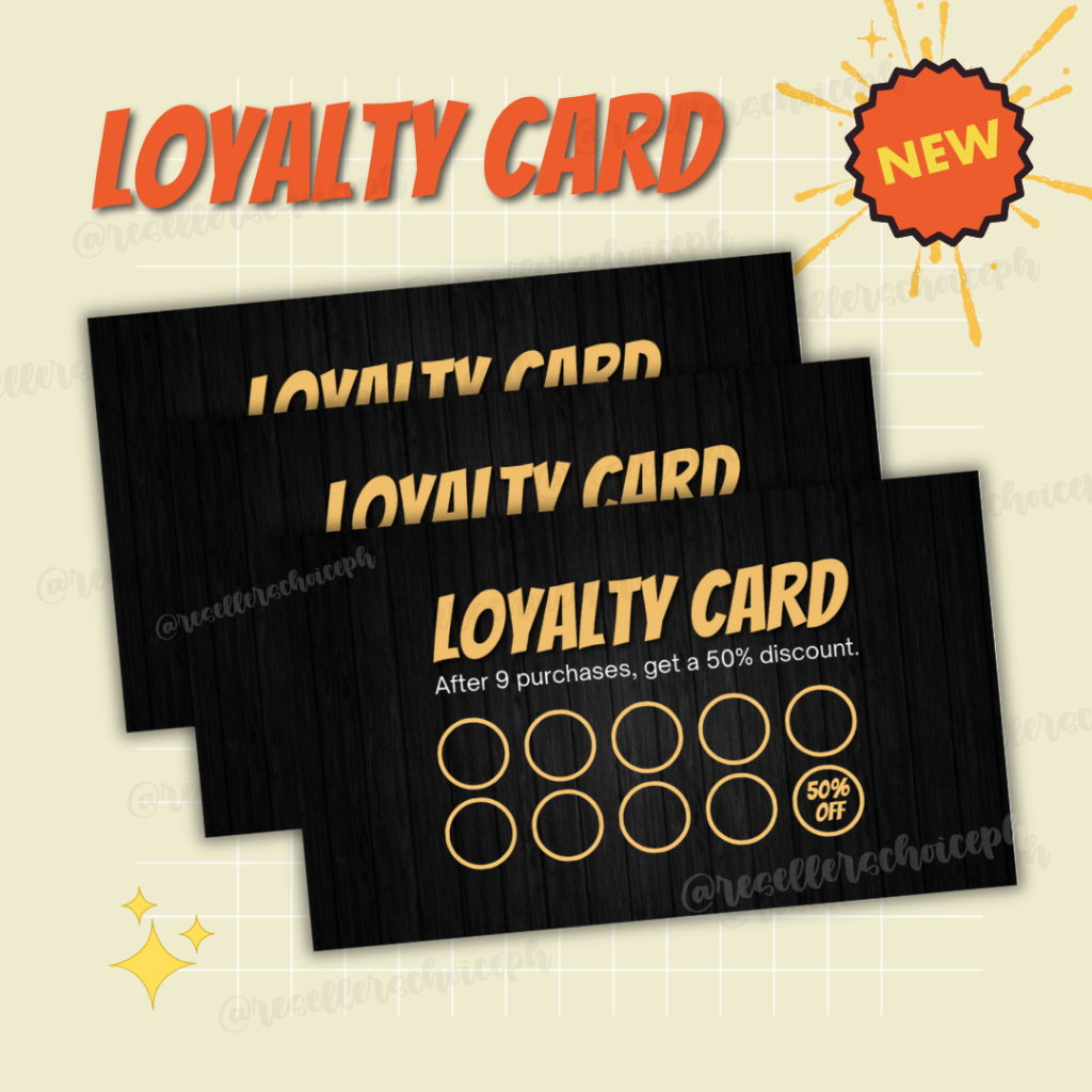 Customized Business Loyalty Card NEW EDITION! | Shopee Philippines