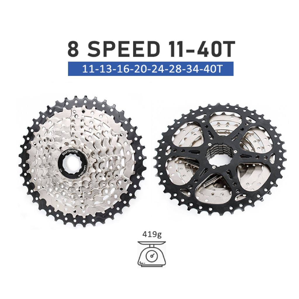 SUNSHINE 8 9 10 11 12 Speed Cogs MTB Mountain Bike Road Bike Cassette ...