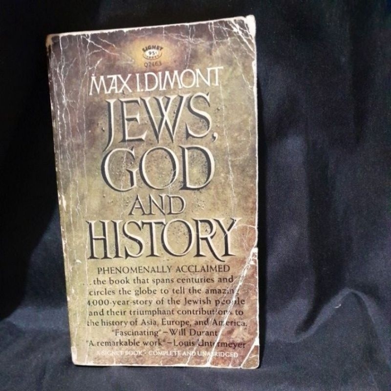 Max I. Dimont: Jews, God And History | Shopee Philippines