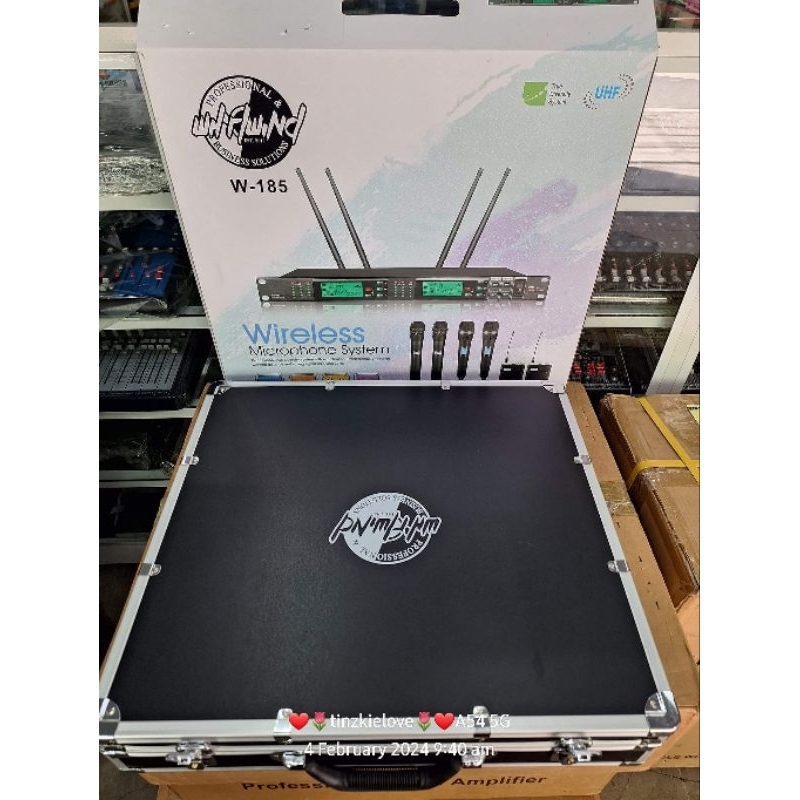 Whirlwind W-185 Wireless Microphone System | Shopee Philippines