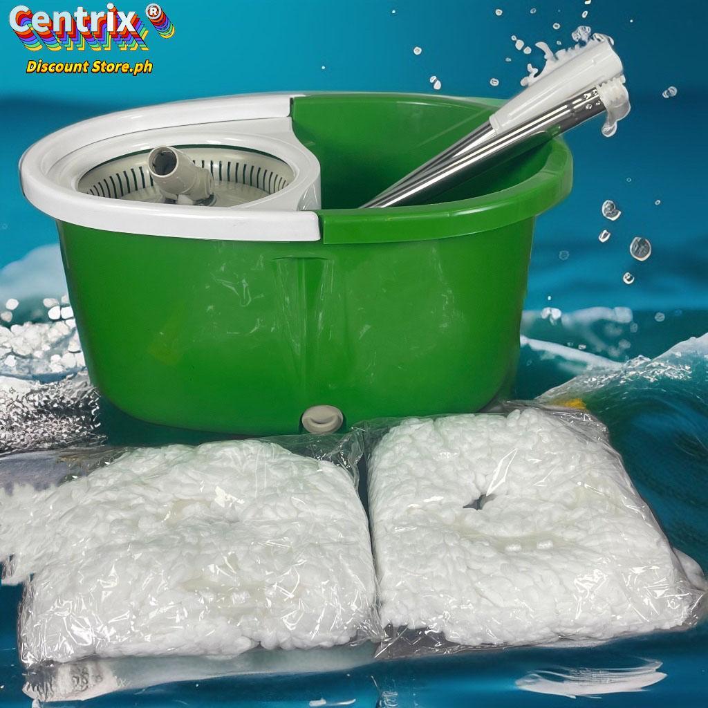 Centrix Mop for floor 360° wet and dry flat rotating map with spinner ...