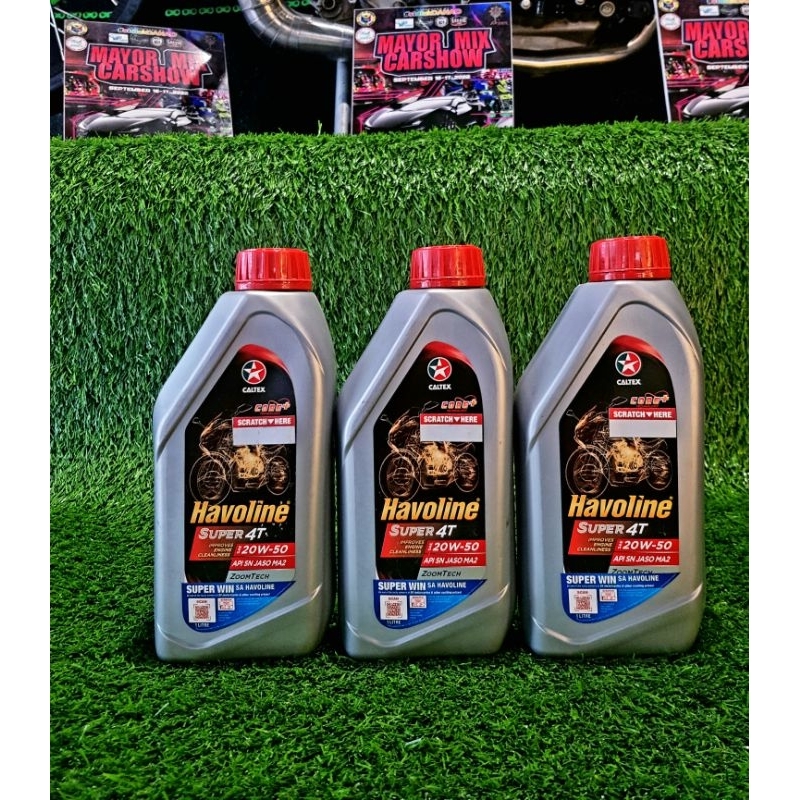 HAVOLINE SUPER 4T 20W-50 IMPROVES ENGINE OIL CLEANLINESS | Shopee ...