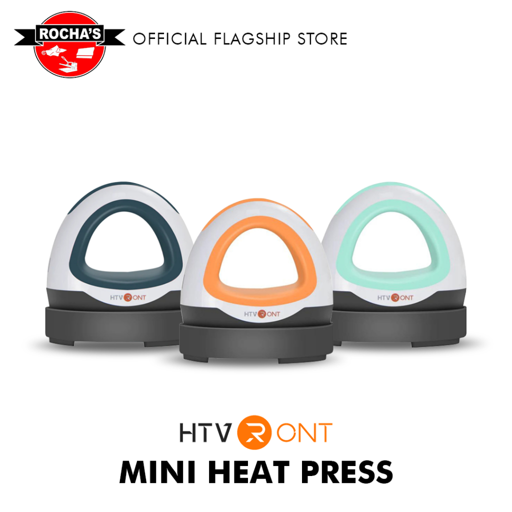 [ROCHA'S] - HTVRONT Mini Heat Press Machine | Shopee Philippines