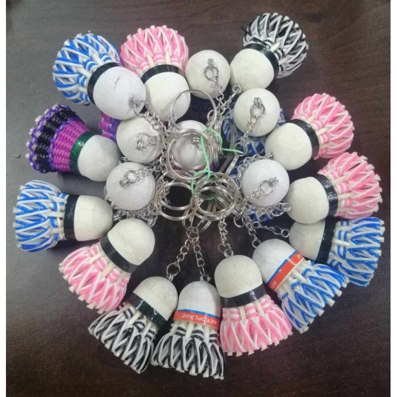 Badminton Shuttlecock cork keychains | Shopee Philippines
