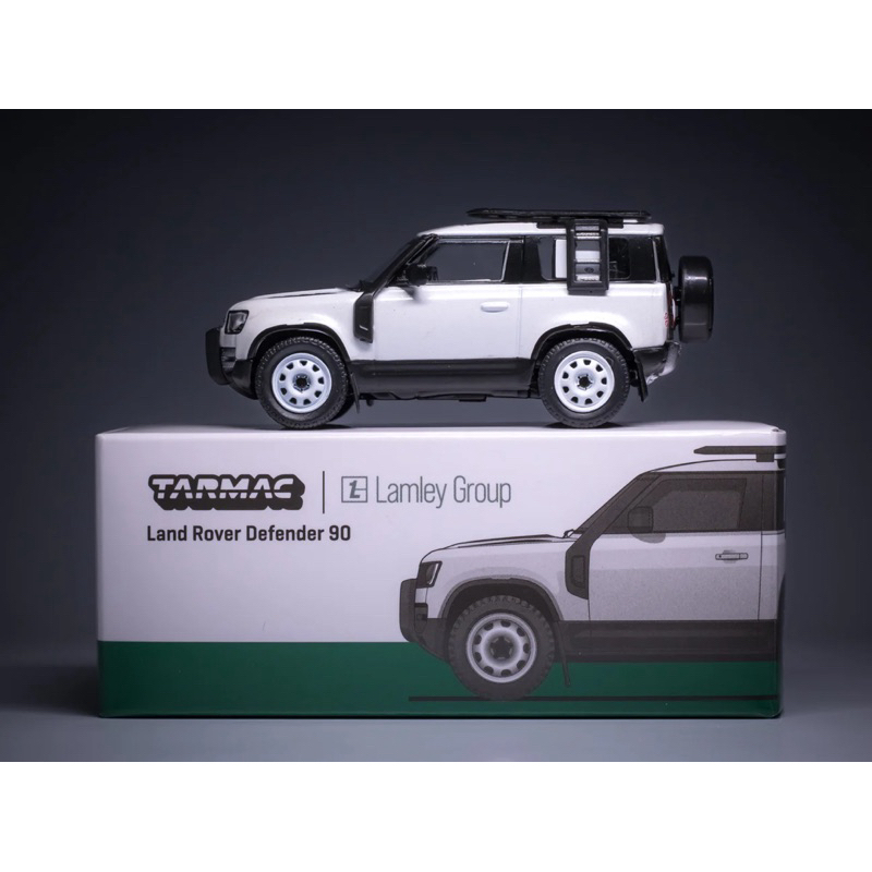 Tarmac Works 1/64 Land Rover Defender 90 White Metallic - Lamley ...