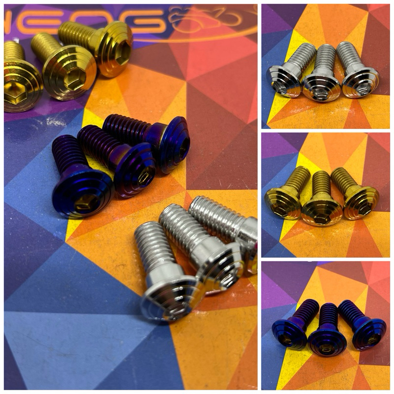 Heng Disc Bolt Yamaha Universal 8x20 /NMAX / AEROX (SOLD BY 3 PIECES ...