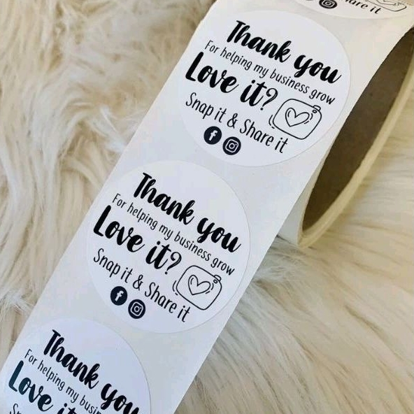 Custom Stickers - Thermal Printing | Smudge-proof & Durable | Shopee ...