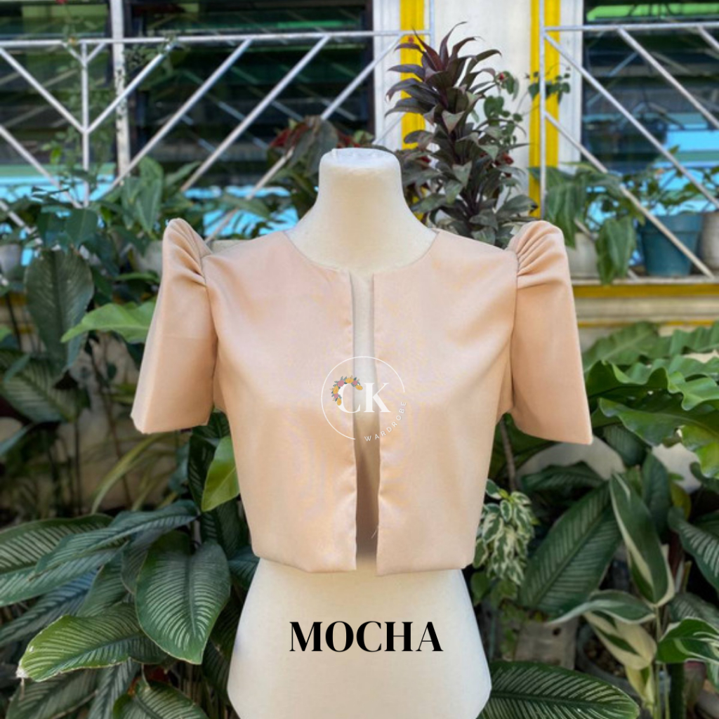 Plain Modern Filipiniana Blazer Basic Formal Wear (Actual Photo ...