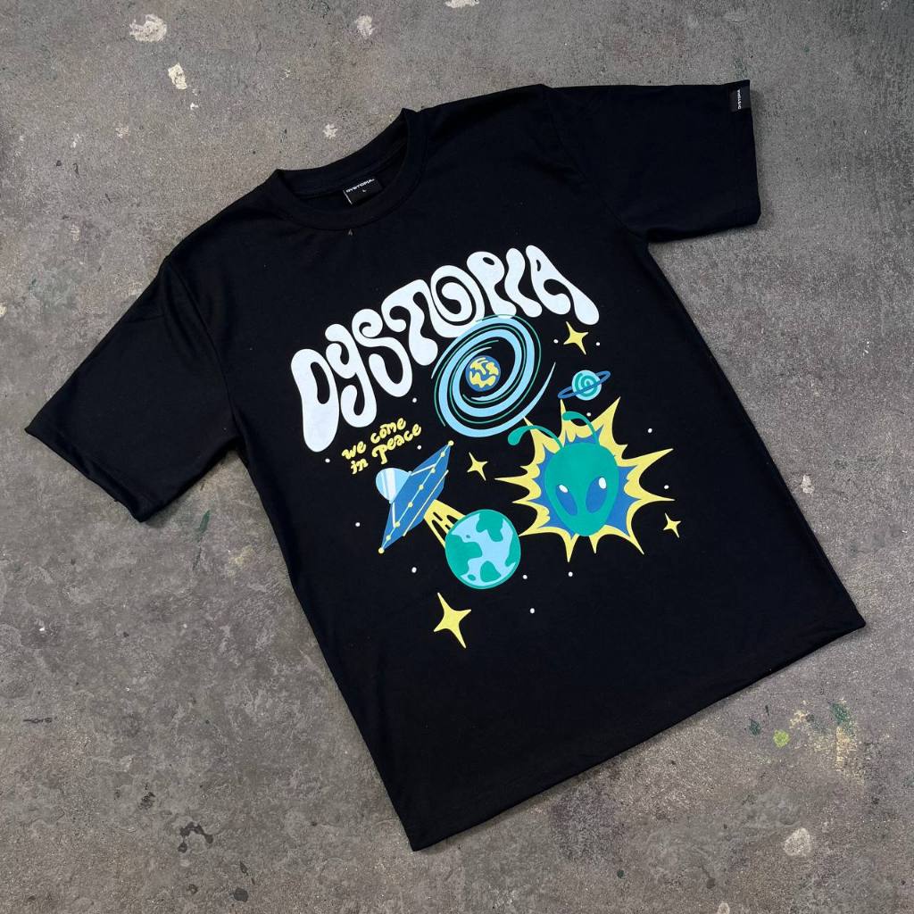 Dystopia "Space Peace" Black Colorway | Shopee Philippines