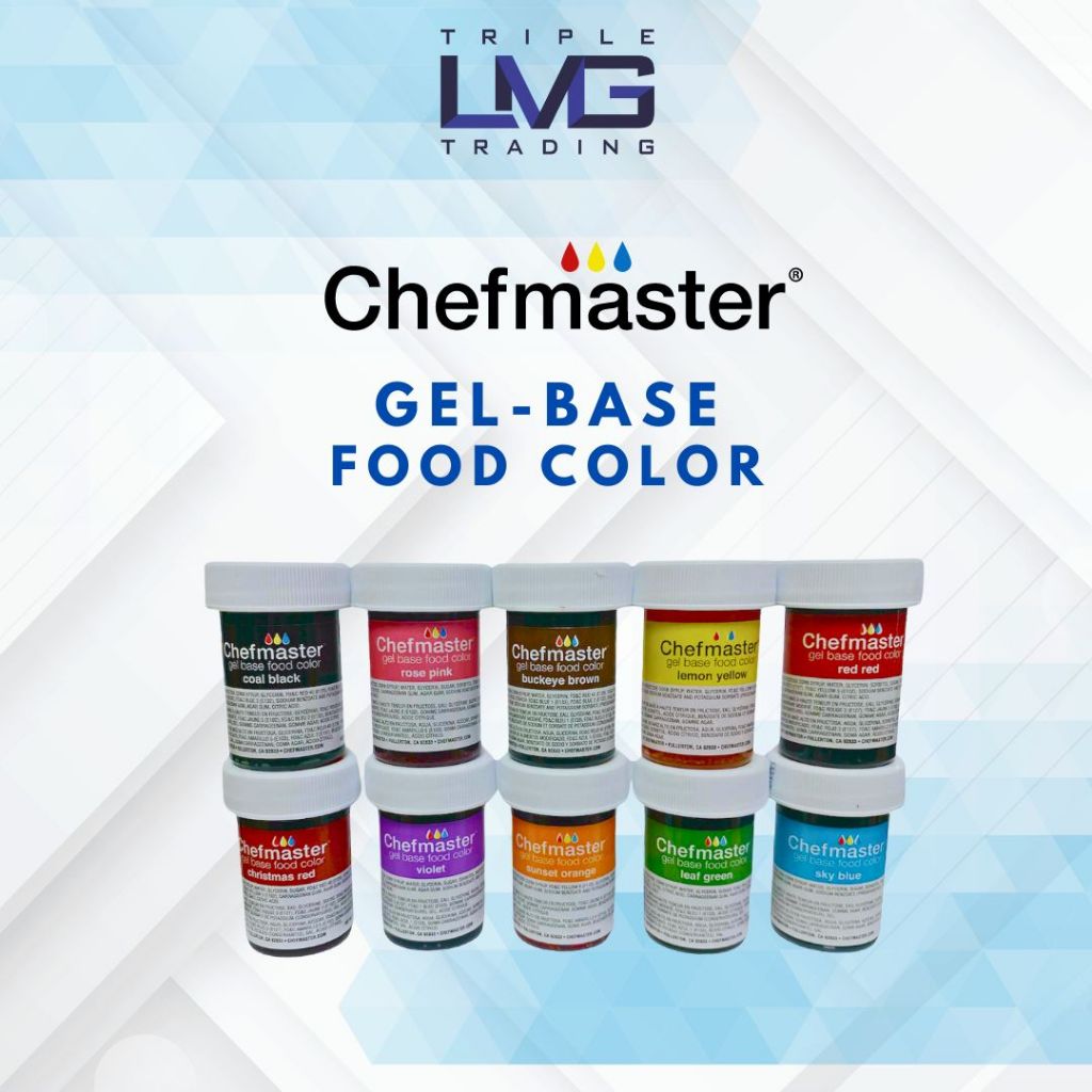 Chefmaster Gel Base Color 1 oz. (PART 1) | Shopee Philippines