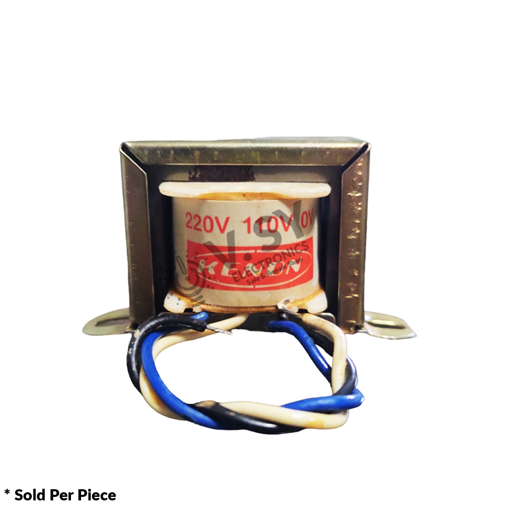 Transformer 200mA Primary 110V-220VAC Secondary 0-3v-4.5v-6v-9v-12v ...