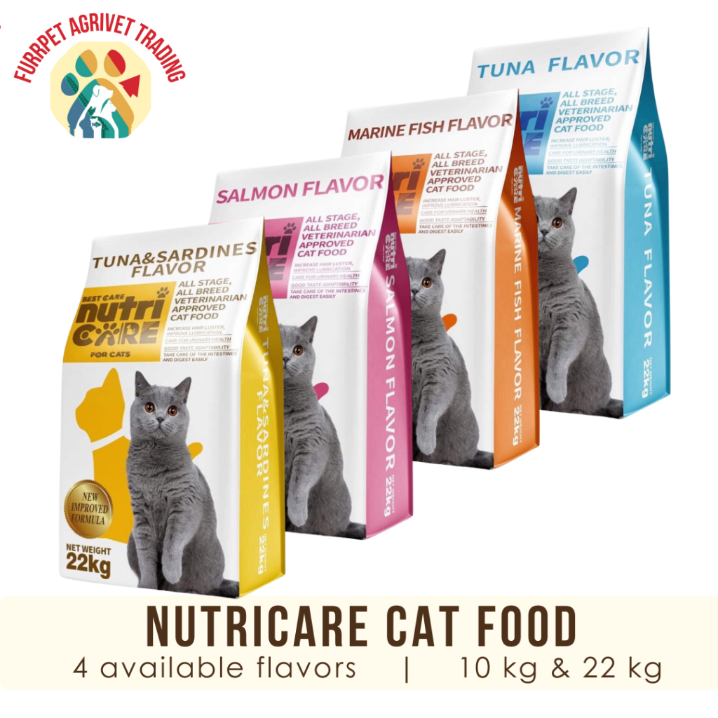Nutricare Cat food 22 kg SACK and 10kg REPACK | Shopee Philippines