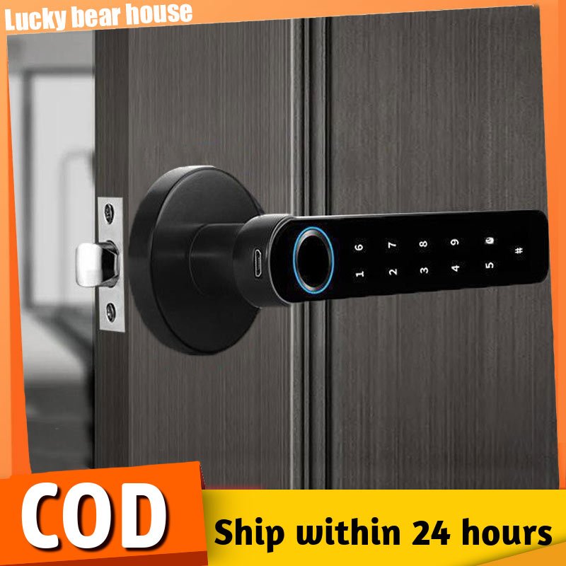 Tuya Smart Door Lock/Biometric Fingerprint Door Knobs/Door Knob With ...