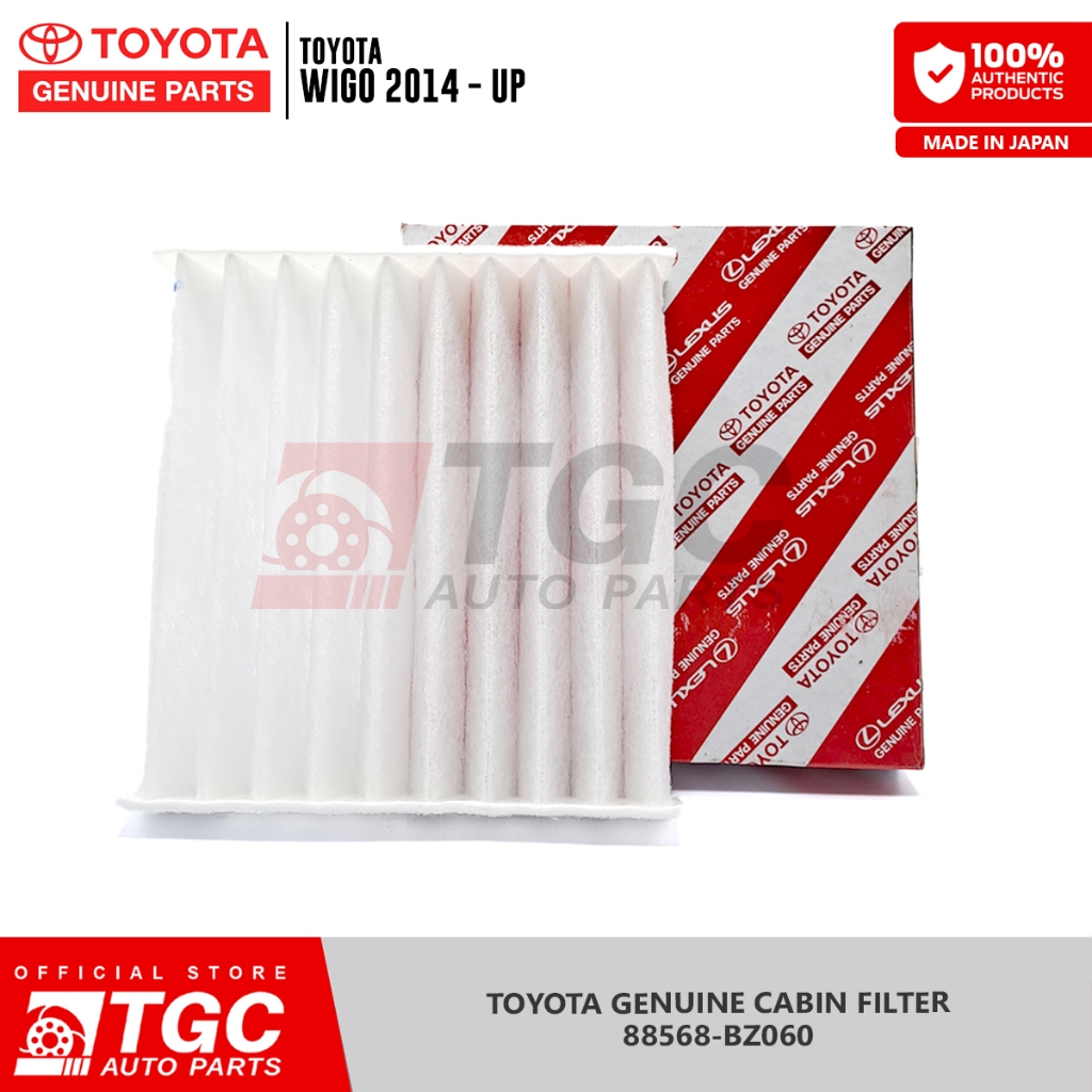 Toyota Genuine Cabin Filter Element 88568-BZ060 WIGO - 1pc | Shopee ...