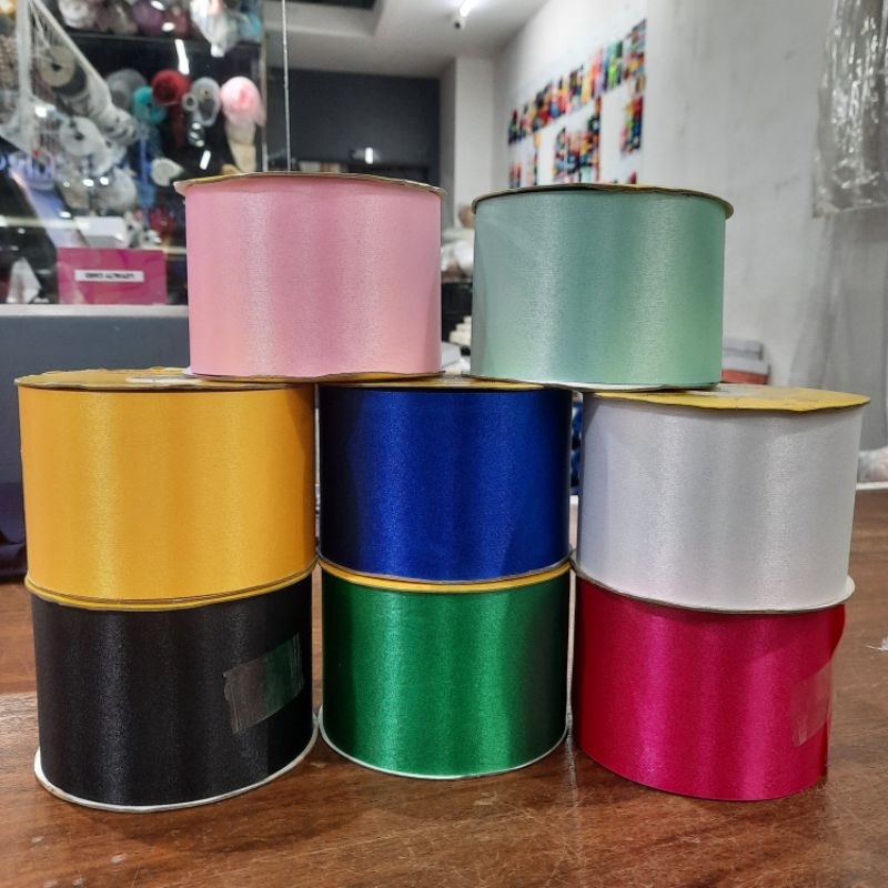 2.75” CE Satin Sash Ribbon (50y Per Roll) | Shopee Philippines