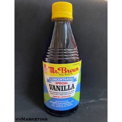Mr.Brown Concentrated Vanilla / Lye Water (LIHIA) 350ml | Shopee ...
