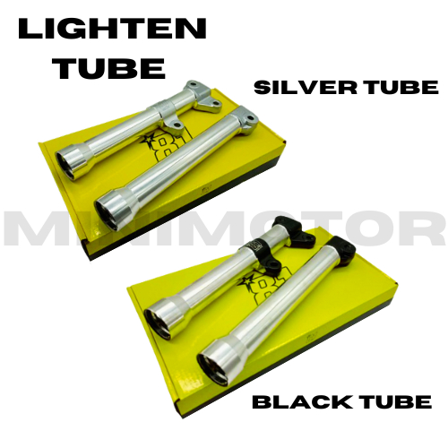 LIGHTEN TUBE FOR MIO SPORTY/MIO 125/MIO i 125/M3 (BLACK&SILVER ...
