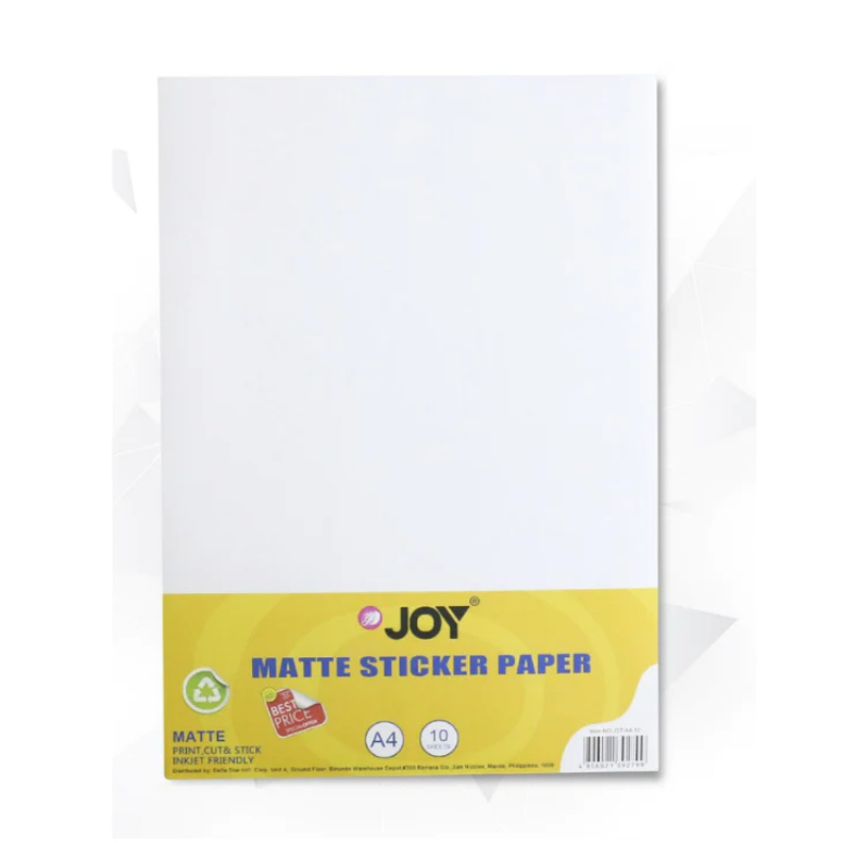 JOY Sticker Paper (Matte) | Shopee Philippines