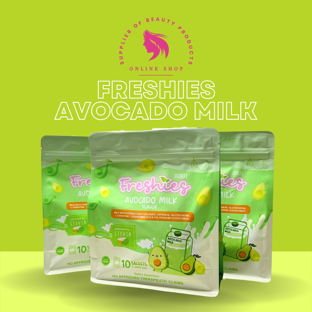 Freshies Avocado Milk Collagen Drink | Shopee Philippines