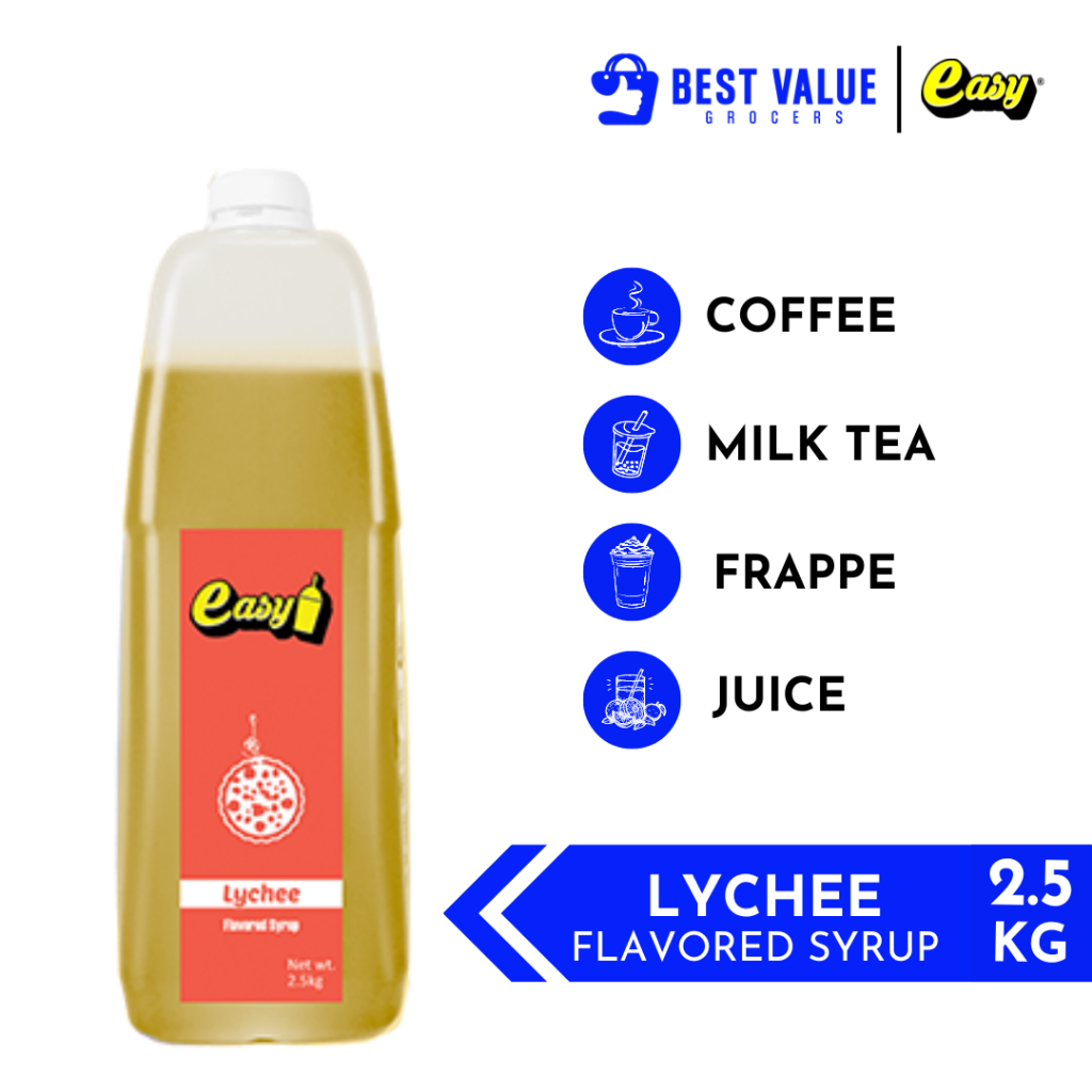 EASY BRAND - Lychee Syrup 2.5kg | Shopee Philippines