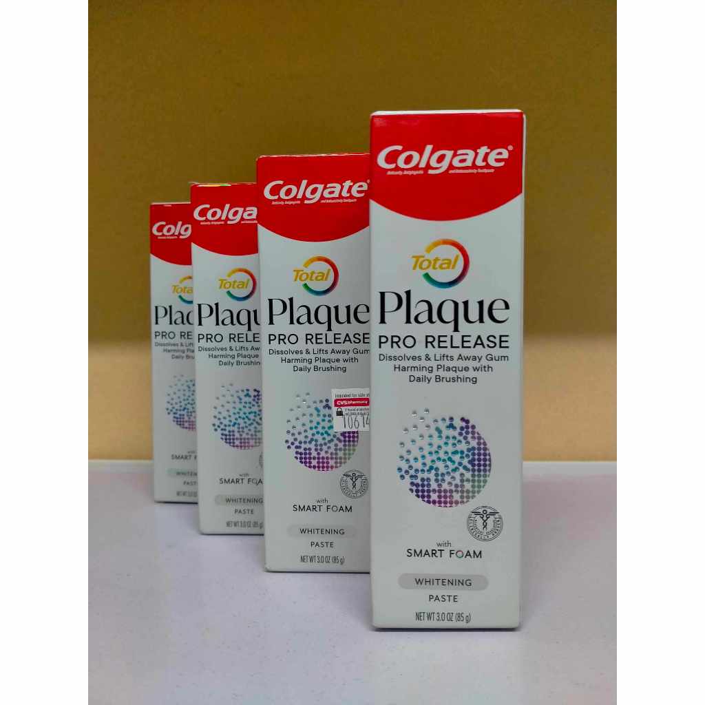 Colgate Total Plaque Pro Release Toothpaste, 3 oz (85g) | Shopee ...