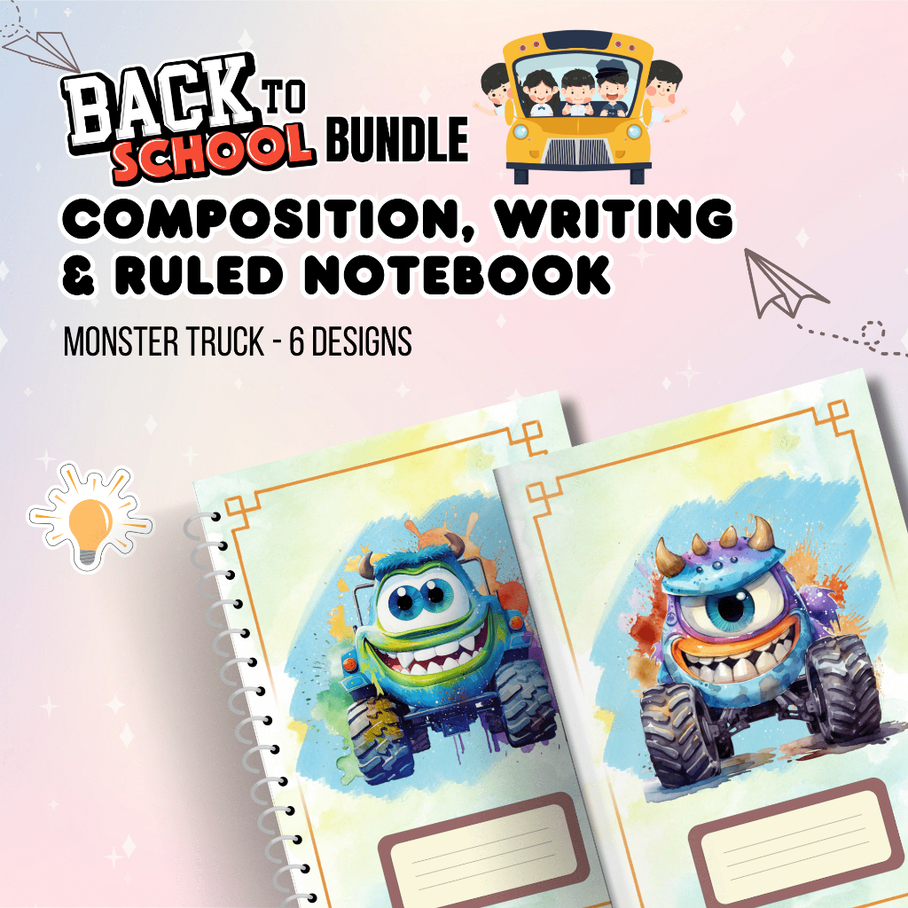 PrintaWorkz – New Design 2024 Composition/Writing/Spiral/Binder Filler ...