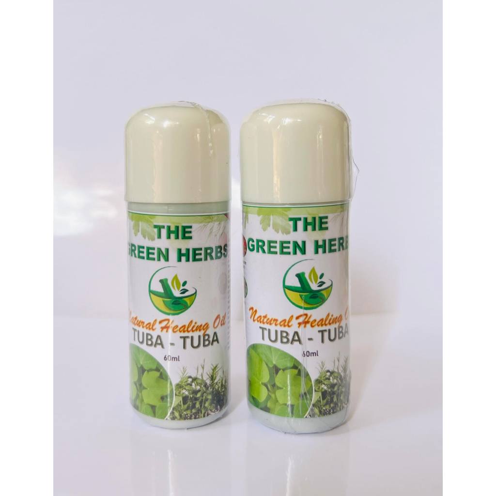 The Green Herbs Tuba-Tuba Natural Healing Oil 60ML | Shopee Philippines