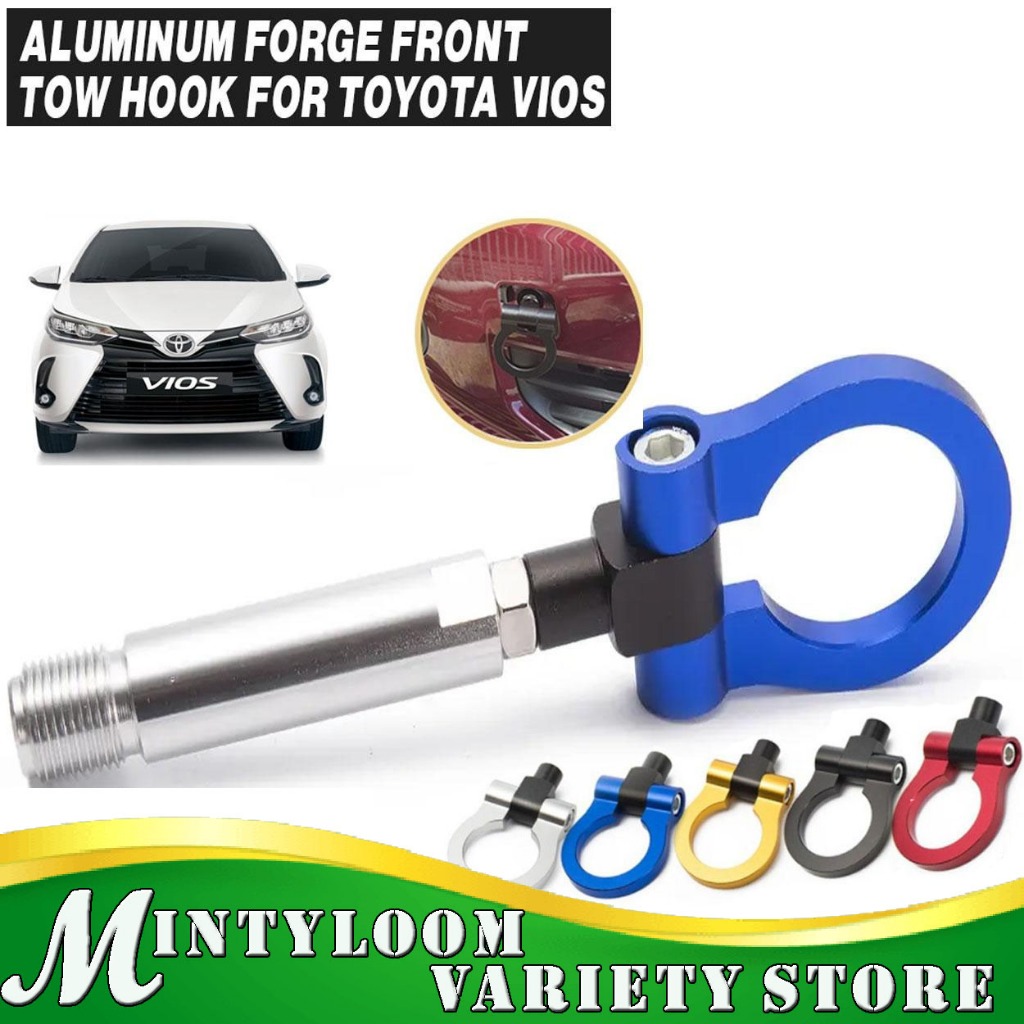 Front Tow Hook For Toyota Vios 2013 2018 (Blue) | Shopee Philippines