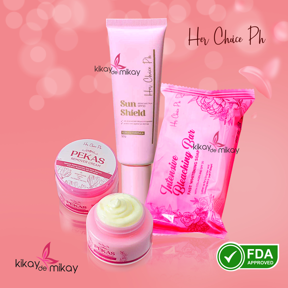 PEKAS REMOVER CREAM IBB SUNSHIELD SPF50 HER CHOICE PH Whitening ...