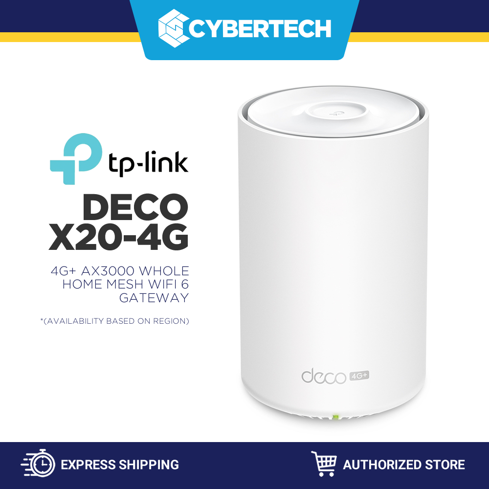 Cybertech TP-Link Deco X20-4G 4G+ AX1800 Whole Home Mesh WiFi 6 Gateway ...