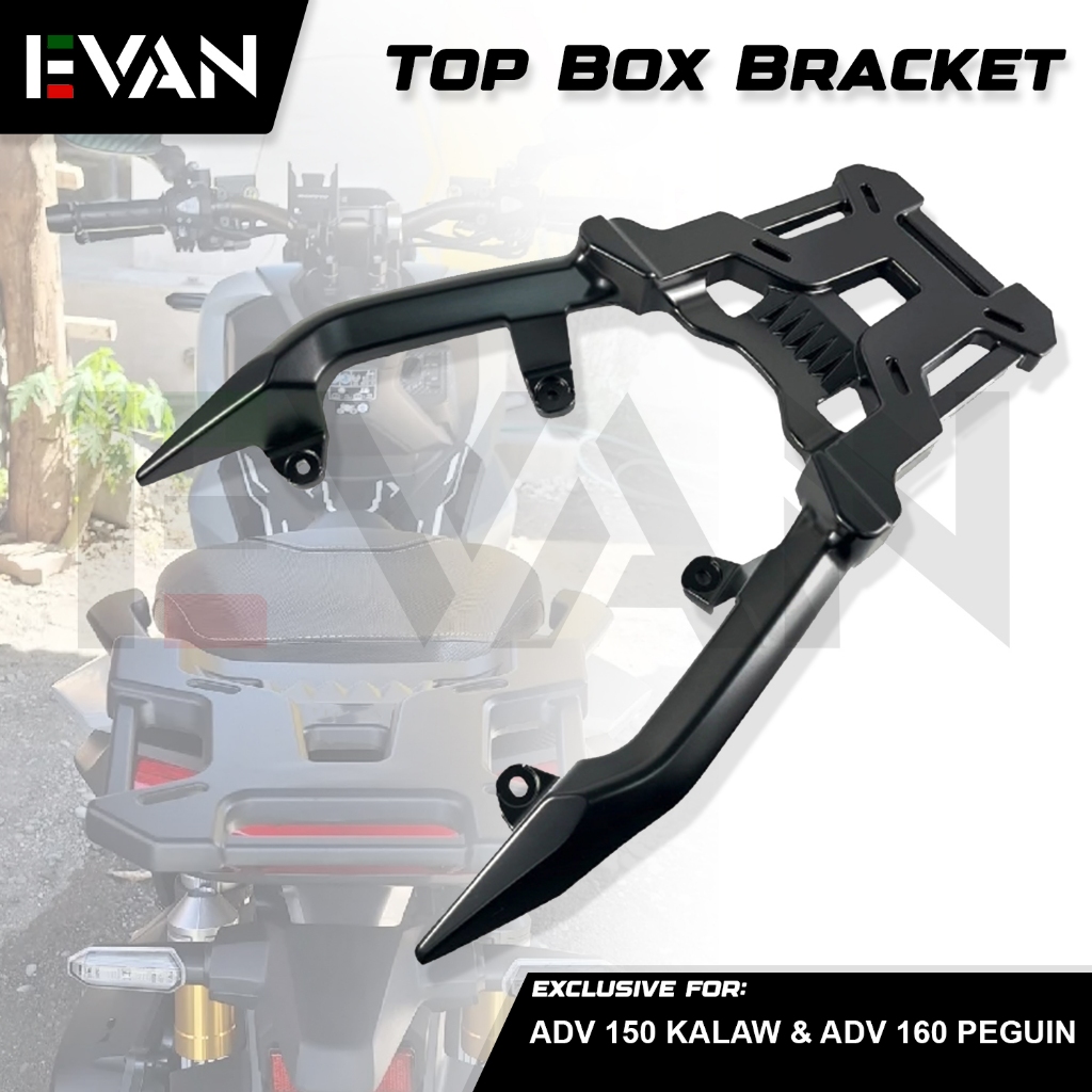 Top Box Bracket For ADV 150 Kalaw & ADV 160 Peguin & Elephant Universal ...