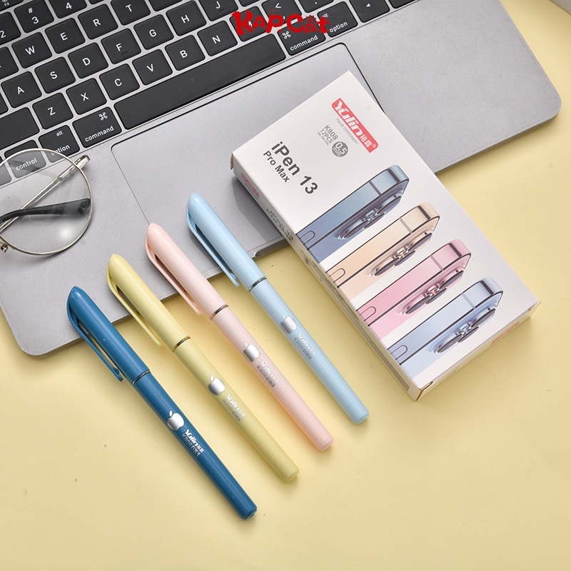 KAP.CAT YULIN K808 GEL PEN 12PCS SCHOOL SUPPLIES/GIVEAWAYS | Shopee ...