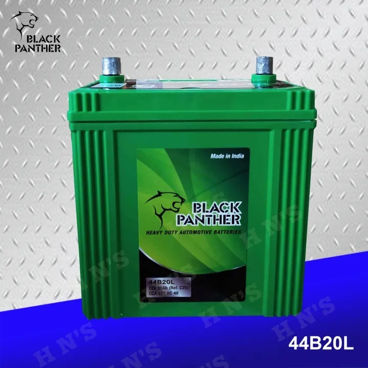 Black Panther NS40ZL ( 44B20L ) Heavy Duty Maintenance Free Car Battery ( 15 Months Warranty ...
