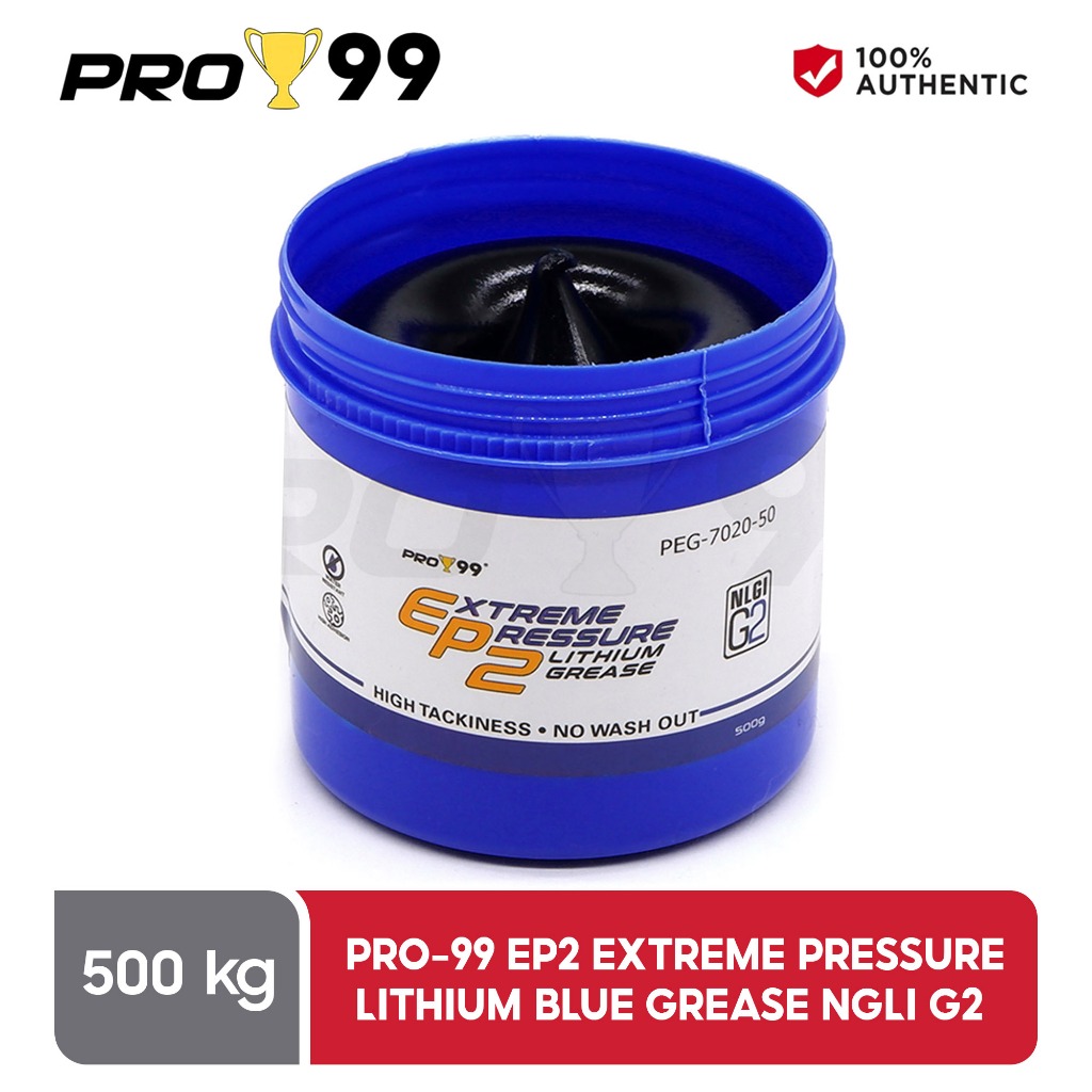 Pro-99 EP2 Extreme Pressure Lithium Blue Grease NGLI G2 ( 250g / 500g ...