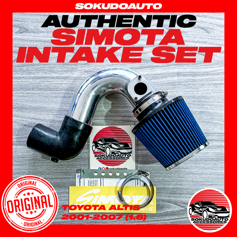 Original Simota Air Intake System for Toyota Altis 2001-2007 1.6 Engine ...