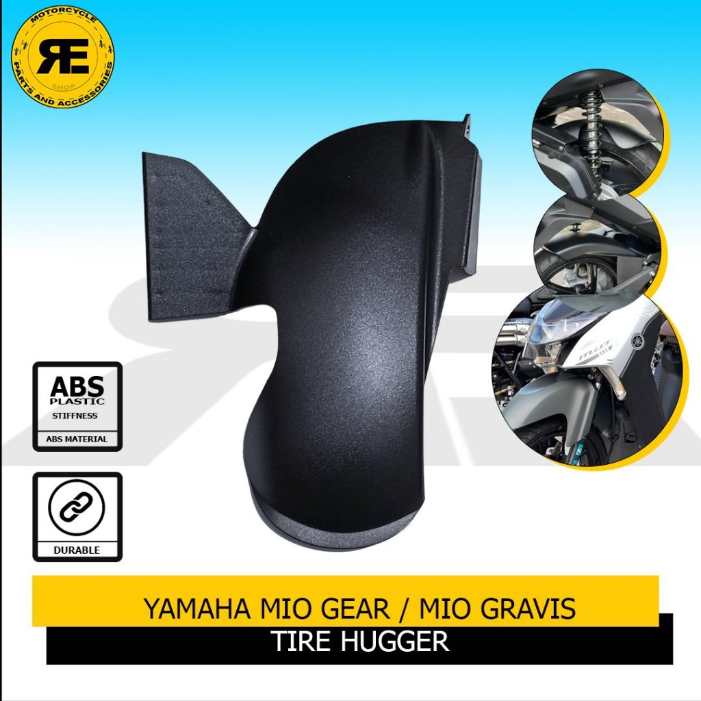 YAMAHA MIO GEAR / MIO GRAVIS V1 V2 TIRE HUGGER | Shopee Philippines