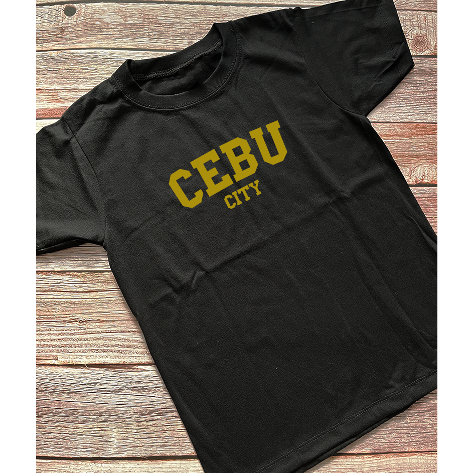 Cebu City Varsity Style T-shirts. Souvenir Shirts | Shopee Philippines