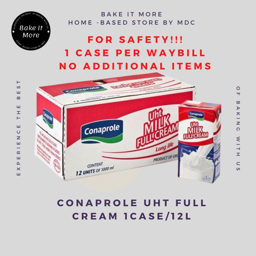Conaprole Full Cream Milk 1box | 1case per checkout | Shopee Philippines