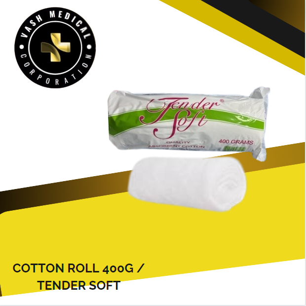 COTTON ROLL 400G / TENDER SOFT | Shopee Philippines