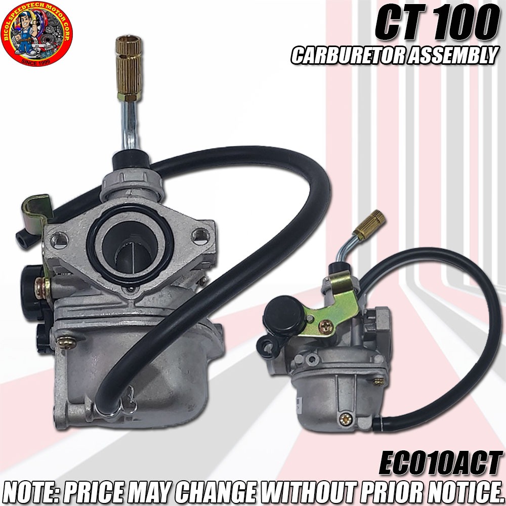 CT100 CARBURETOR ASSY (EC010ACT) | Shopee Philippines