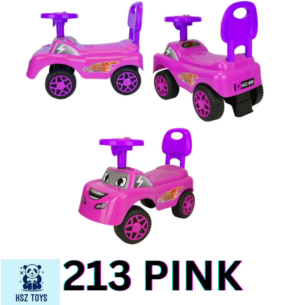 HSZ Mega Car Kiddie Toon Car Ride on Car for Kid's 4 Wheels Baby Toy ...