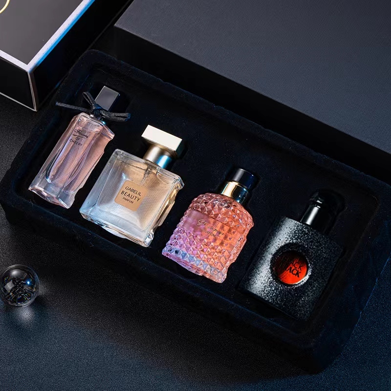 4 in 1Flower Story Women's Perfume Four-piece GiftBox Fresh and Long ...
