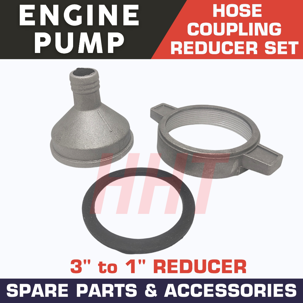 3x1 Engine Pump Reducer Gasoline Diesel Water Pump 3 to 1 Hose Coupling ...