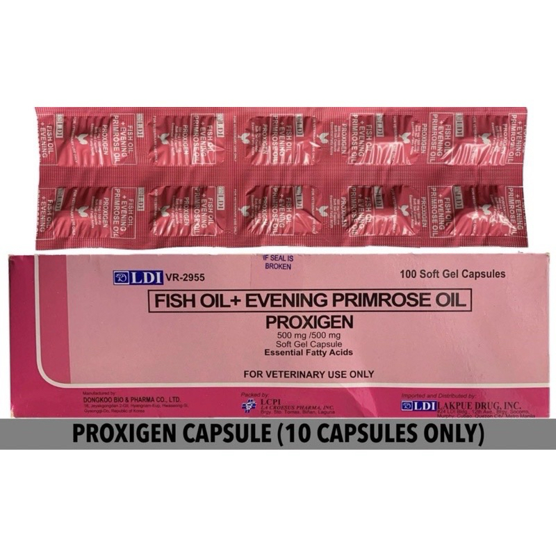 LDI PROXIGEN CAPSULE FOR GAMEFOWL (10 CAPSULES ONLY) | Shopee Philippines