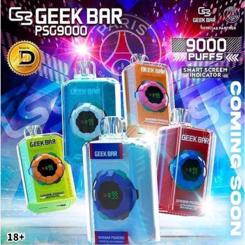 GEEK BAR MCU 10,000 PUFFS With lanyard Disposable Pod RECHARGEABLE Vape ...