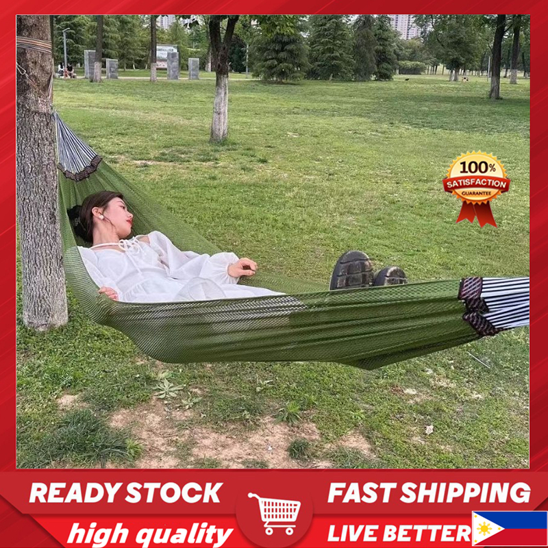Camping Hiking Hammock Duyan Double Outdoor Foldable Hammock Travel ...