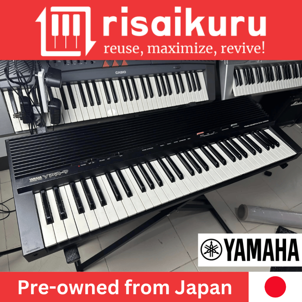 Yamaha YPR-9 Digital Piano Keyboard Organ Touch Response 61 Keys ...