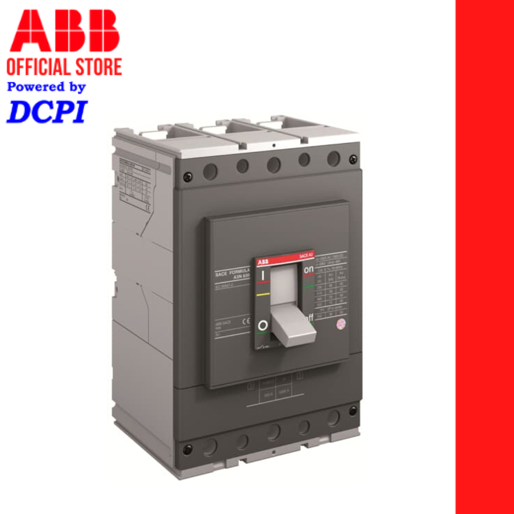 ABB SACE Formula Moulded Case Circuit Breaker A3S 630 ELT-LI 630A 3P | Shopee Philippines
