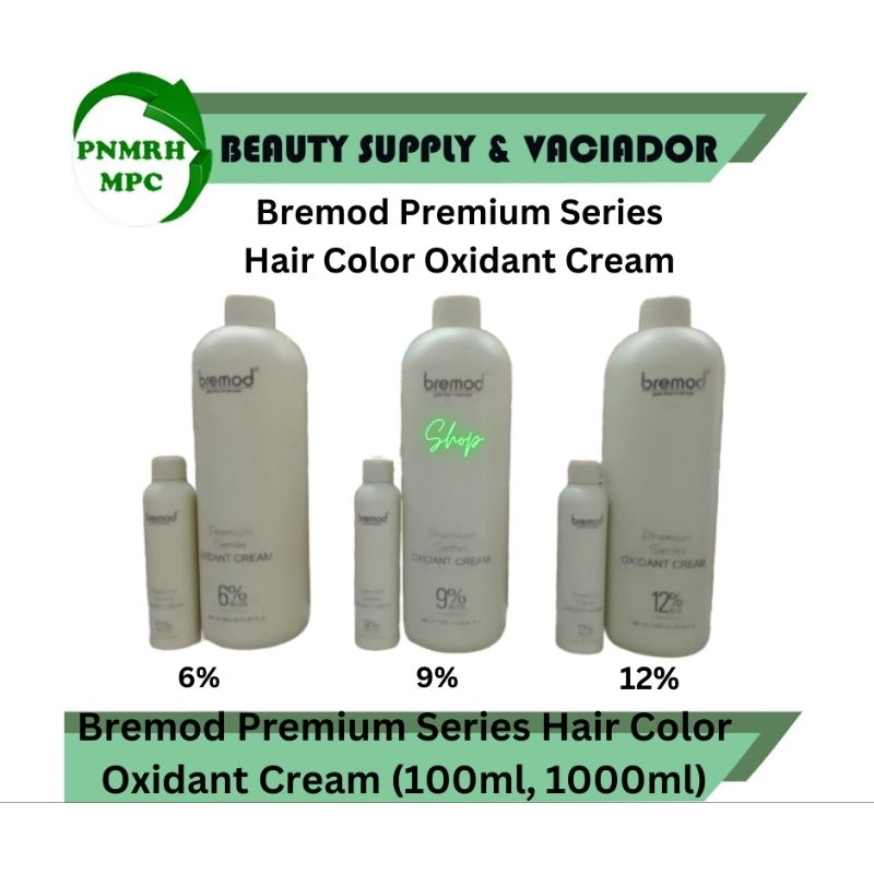 Bremod Premium Series Oxidant Cream used for Hair Bleaching & Hair ...